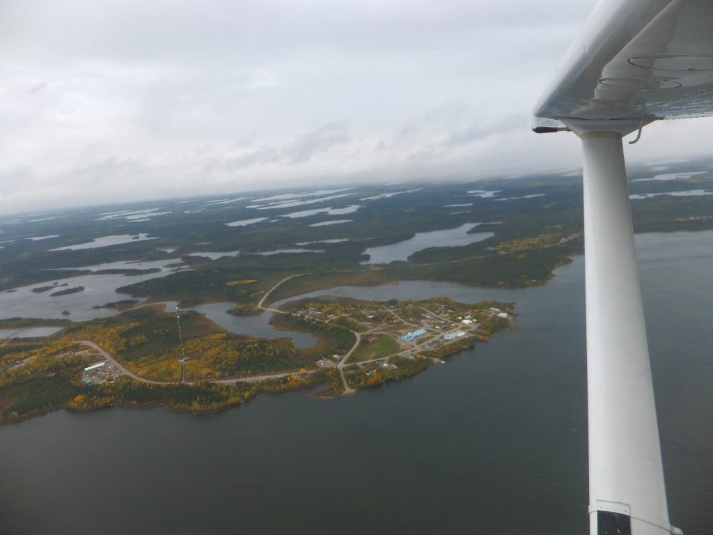 Falconair Lands In Bearskin Lake - Falconers LLP