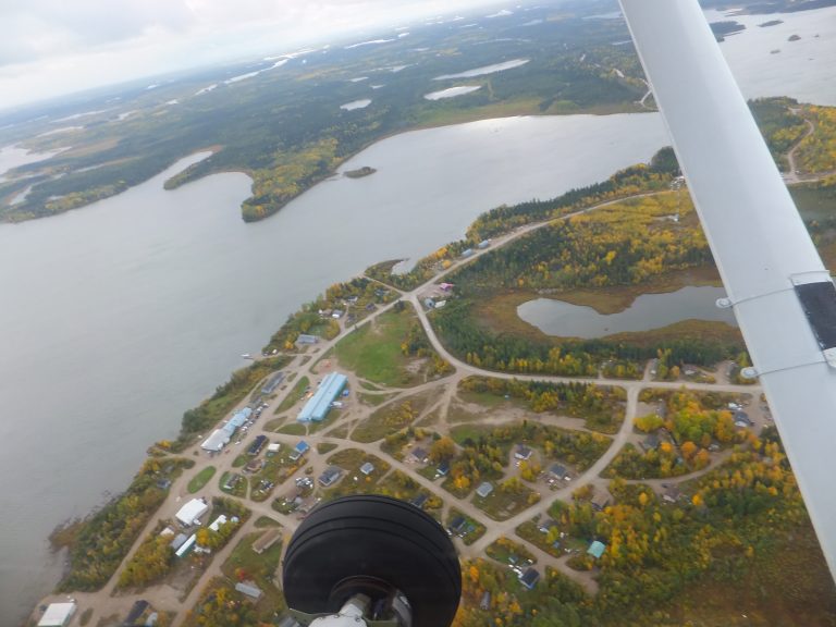 Falconair Lands In Bearskin Lake - Falconers LLP